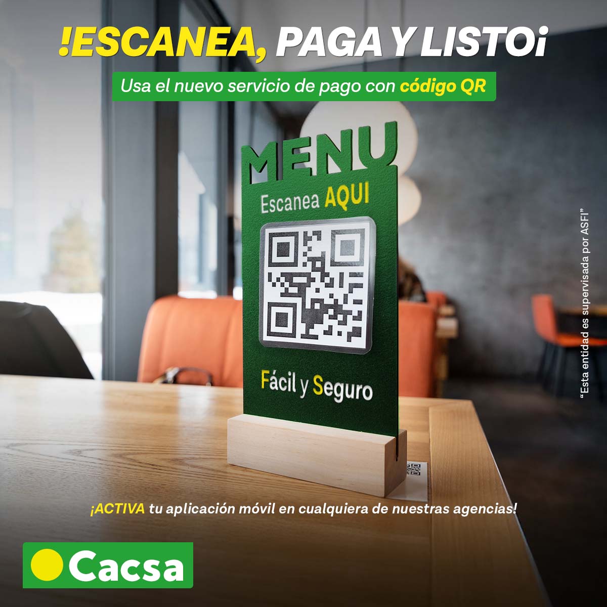 !ESCANEA, PAGA Y LISTO¡ | Cooperativa San Antonio RL